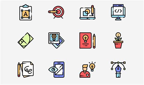 Ppt 디자인을 위한 비즈니스 업무 무료 아이콘 Simple P
