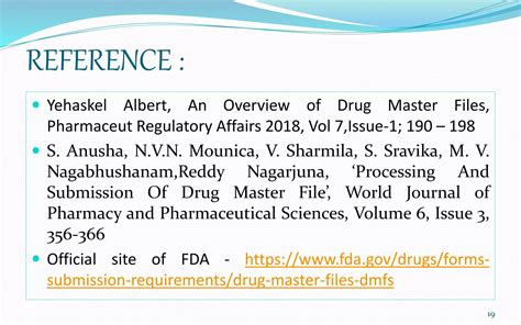 Dmf Drug Master File Pptx
