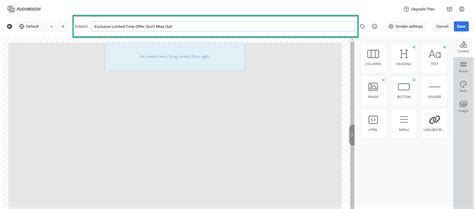 Set Up Your Email In The Editor Pushwoosh Documentation