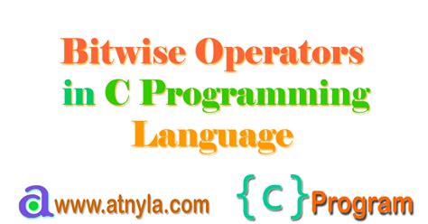 Bitwise Operators In C Usage And Examples