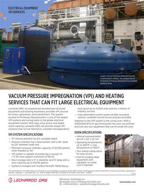 Vpi Datasheet Pdf Secondary Sector Of The Economy Physical Sciences