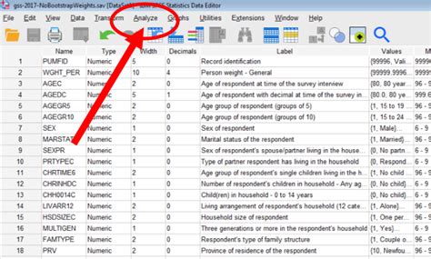 calculating measures of central tendency in spss doing social research