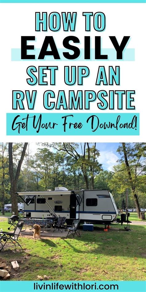 How To Easily Set Up Your Rv Campsite Artofit
