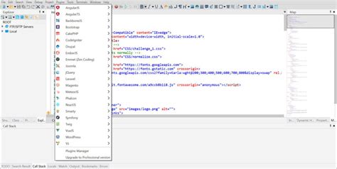 Codelobster Ide المحرر المجاني Php Html Css Javascript