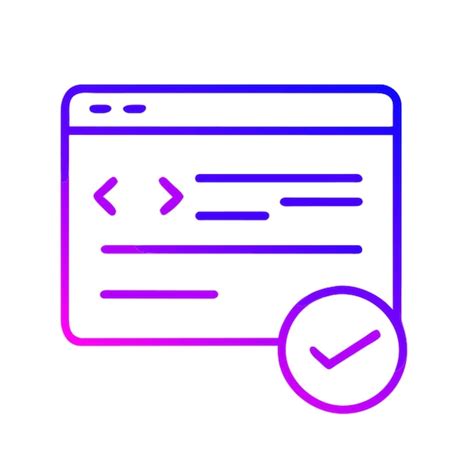 Premium Vector Redeem Code Icon Outline Gradient