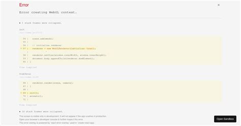 Three Glow Mesh Basic Codesandbox