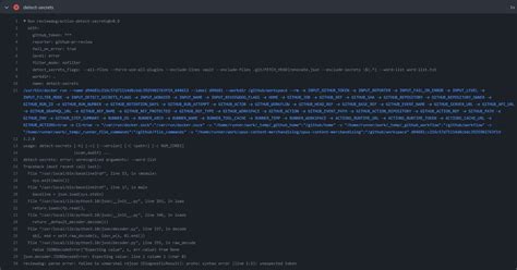 Detect Secrets Error Unrecognized Arguments Word List · Issue 31