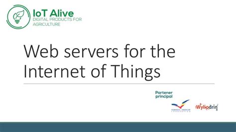 Lecture 5 Webservers For The Internet Of Things Pdf