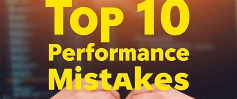 Top 10 Common Database Performance Mistakes In Api Development Dev Community