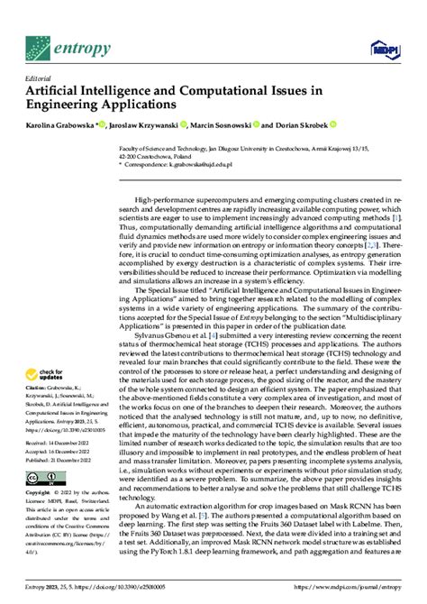 pdf artificial intelligence and computational issues in engineering