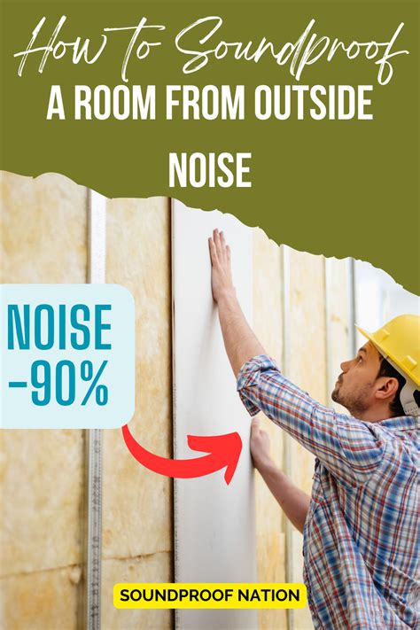 How To Soundproof A Room From Outside Noise Sound Proofing Soundproof Room Noise