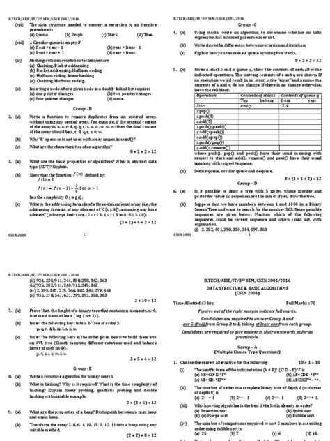 csen 2001 pdf queue abstract data type computer programming