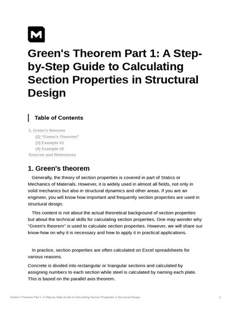 Greens Theorem Part 1 Pdf Integral Area