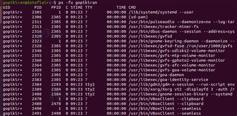 PS Command In Linux DataFlair