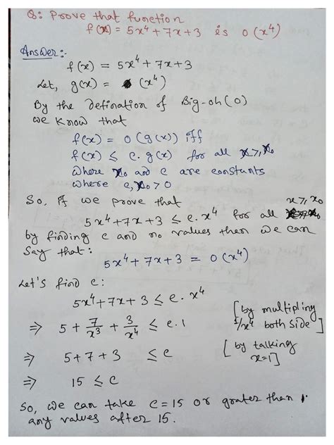 asymptotic notation example questions1 pdf