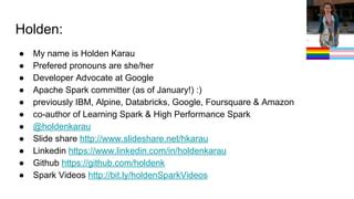Debugging Apache Spark PPT