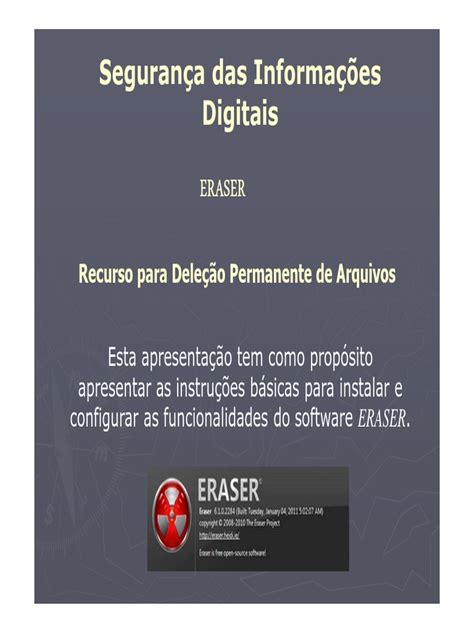 Tutorial Eraser Pdf Programas Engenharia Da Computação