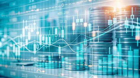Business And Financial Stock Market Economic Graph Diagrams Business