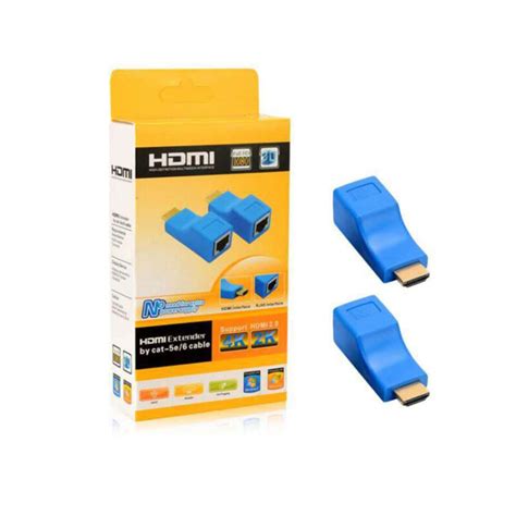 Extensor Hdmi Rj45 Hasta 30mts Utilizando Cable Utp Tecnología En Línea
