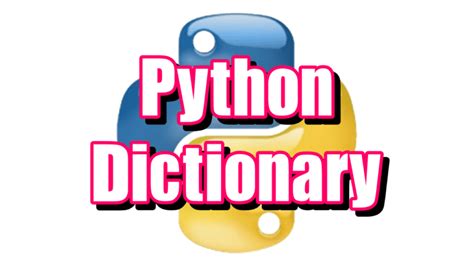 2 2 파이썬 딕셔너리dict 구문과 예제 참 쉬운 파이썬