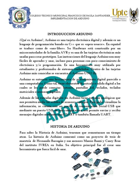 Cartilla Arduino Pdf Arduino Relé