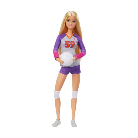 Кукла-волейболистка Barbie Я могу быть, 29 см, от 3 лет (HKT72 ...