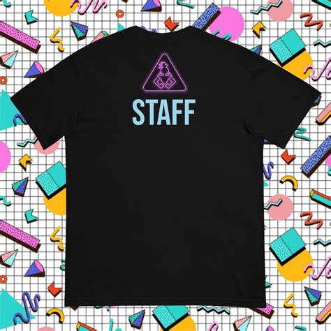 Glamrock Chica Mazercise Staff Shirt Etsy