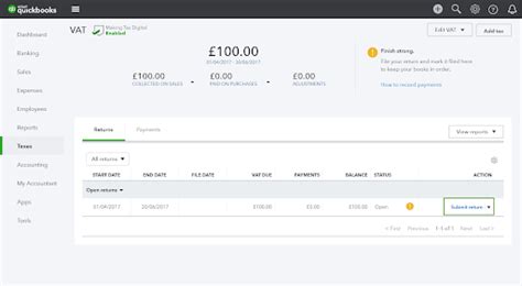 Submit A Mtd For Vat Return To Hmrc In Quickbooks Online