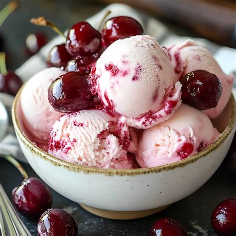 Cherry Vanilla Ice Cream More Recipes
