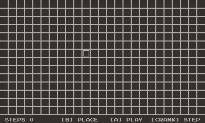 Conway S Game Of Life Playdate By Theunfamiliarwolf