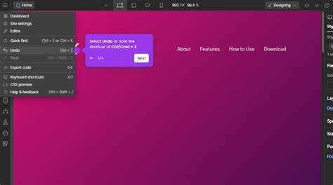 How To Undo In Webflow Min Guide How To Undo In Webflow Min Guide