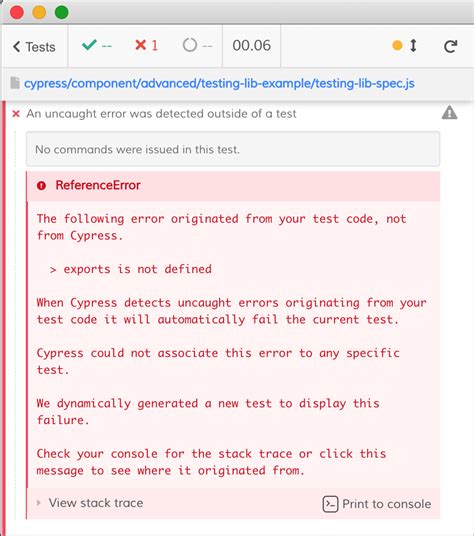Testing Library For Cypress Does Not Load Correctly · Issue 9691