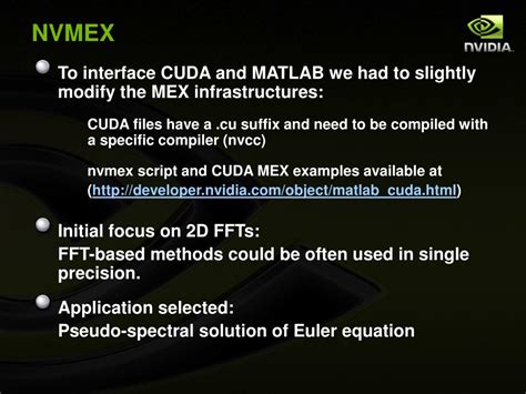 Ppt Accelerating Matlab With Cuda Powerpoint Presentation Free