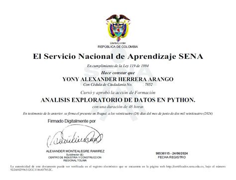 Aprendizaje Desarrollodesoftware Análisisdedatos Python Sena Educación Yony Alexander
