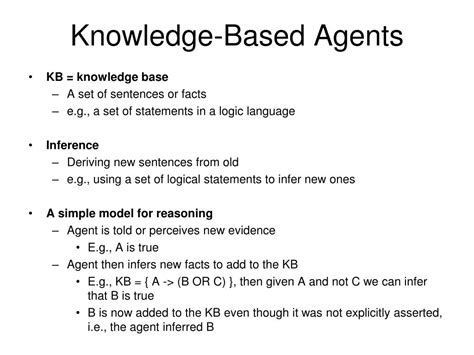 Ppt Propositional Logic Logical Agents Part I Powerpoint