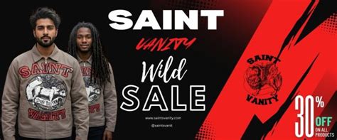 Saint Vanity Clothing Brand Luxury Streetwear And Modern Urban Fashion