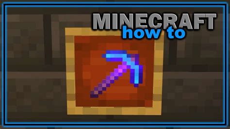 Minecraft Bedrock Pickaxe