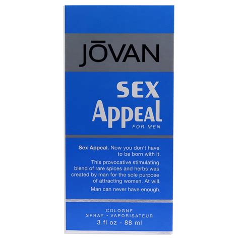 Jovan Sex Appeal By Coty Spray De Colonia De 30 Onzas Fragancia Para Hombre Yaxa Colombia