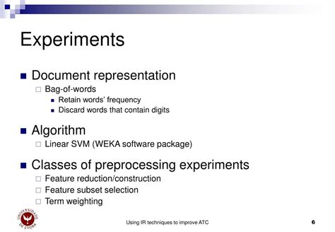 Ppt Using Ir Techniques To Improve Automated Text Classification Powerpoint Presentation Id