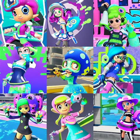 Marina From Splatoon Stable Diffusion