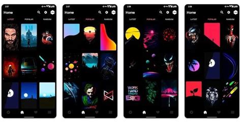 Haz Destacar La Pantalla Amoled Del Móvil Con Estos Fondos Llenos De Color