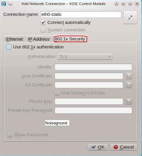 SDB Knetworkmanager Static Ip Auto Eth OpenSUSE Wiki