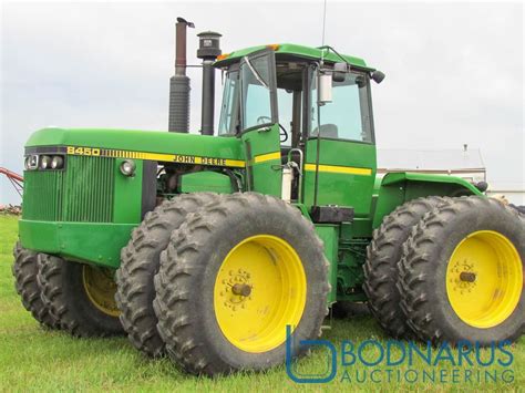 1984 John Deere 8450 4WD Tractor - VIDEO - Bodnarus Auctioneering