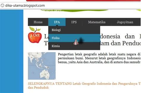 Cara Membuat Menu Dropdown Di Wordpress Dropdown Dwi Dhika Pradya Udin Blog