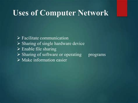 computer network ppt communication pptx computer networking computing