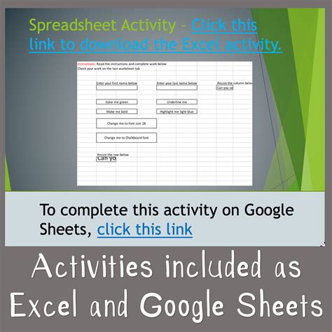 Spreadsheet Basics Introduction Graphing Excel And Google Sheets Classful