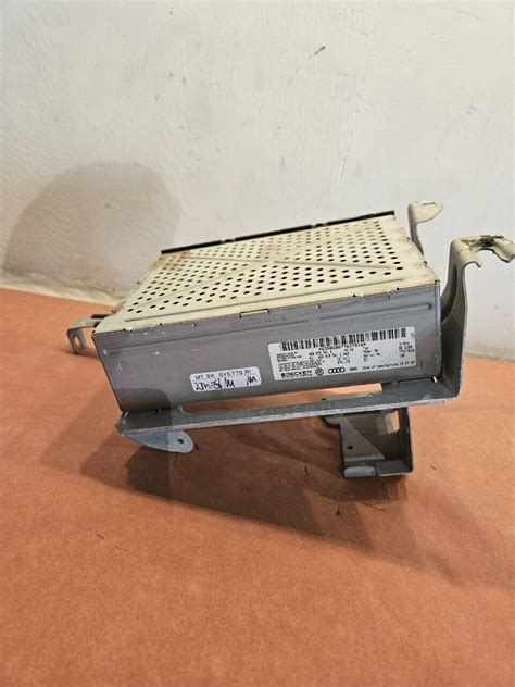 05 10 Audi Q7 A8 Audio Equipment Receiver Controller 4e0035541s Oem