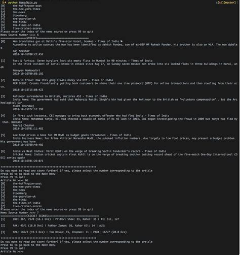 Github Griffintaurnews At Command Line Newspaper News At The
