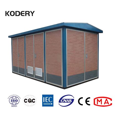 Kodery 33kv 600kva Three Phase Power Distribution Substation China Prefabricated Substation
